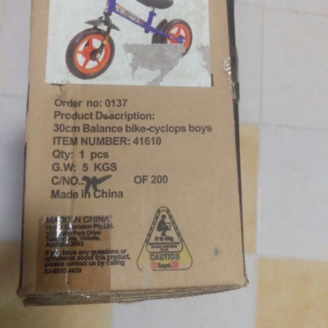 Cyclops Balance Bicycle for Kids, Hobbies & Toys, Toys & Games on Carousell