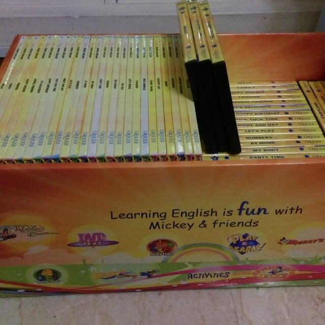 Disney Magic English Book Set With CD's, Hobbies & Toys, Books ...