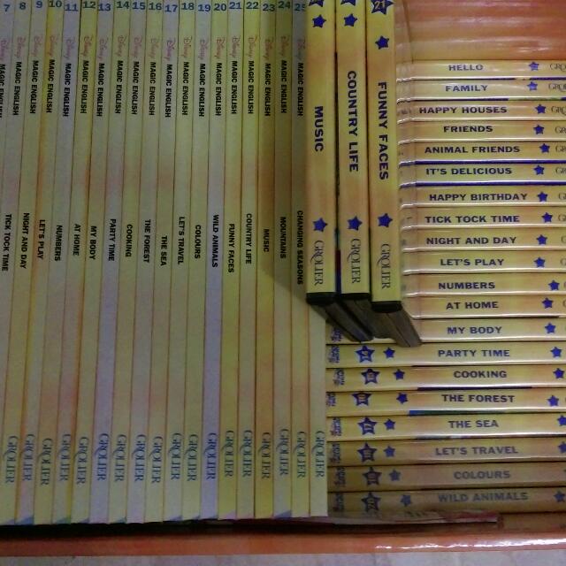 Disney Magic English Book Set With CD's, Hobbies & Toys, Books ...