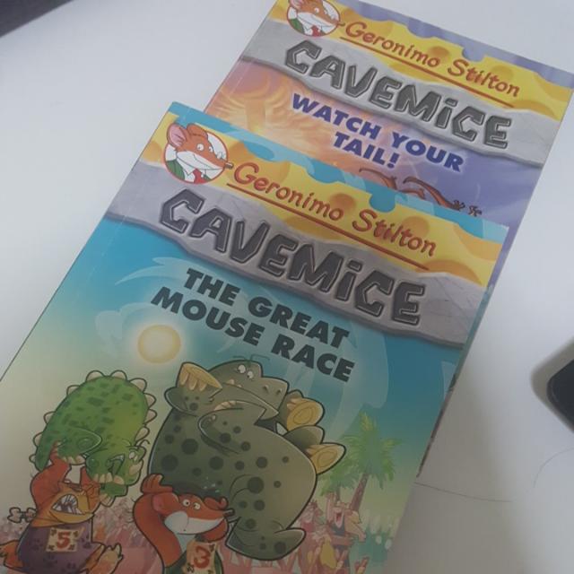 Geronimo stilton Cavemice, Hobbies & Toys, Books & Magazines, Children ...