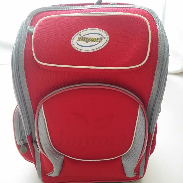 Impact Ergo-Comfort Spinal Support Backpack (School Bag), Babies & Kids ...