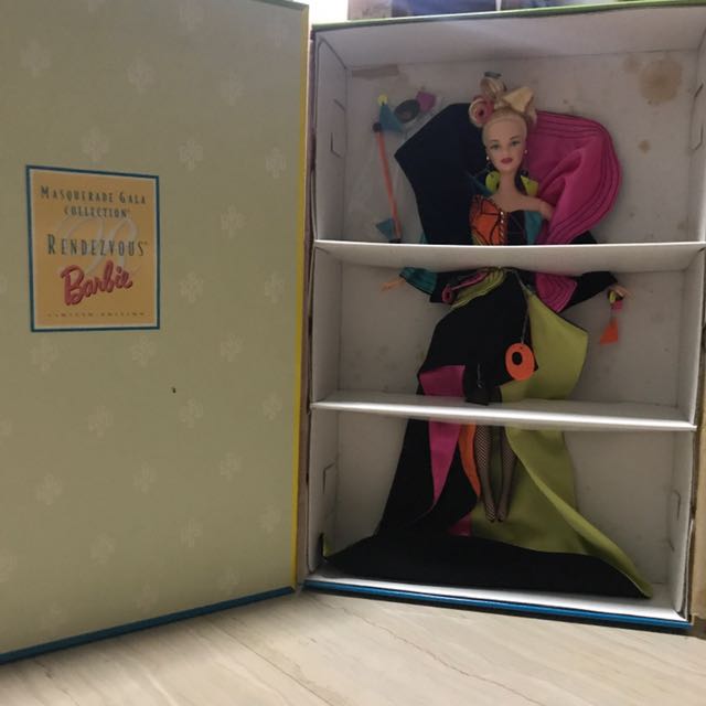 Masquerade Gala CollectionTM Rendezvous Barbie Limited Edition, Hobbies ...