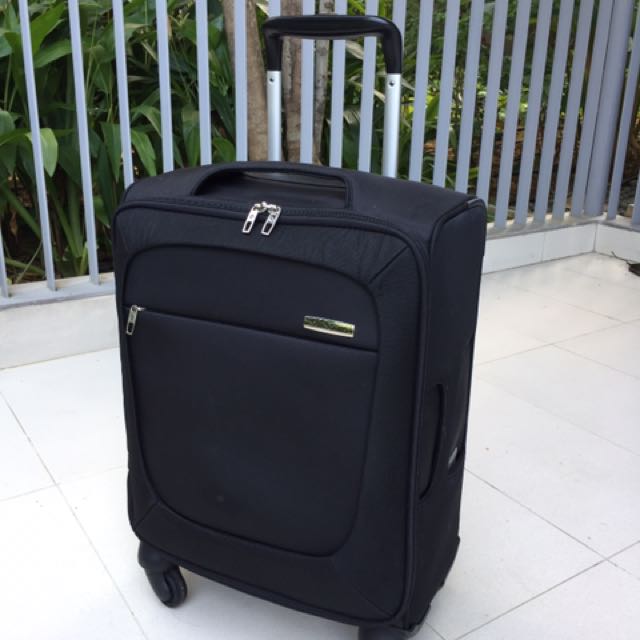 Samsonite Black Cabin Luggage, Men's Fashion, Bags, Briefcases on Carousell