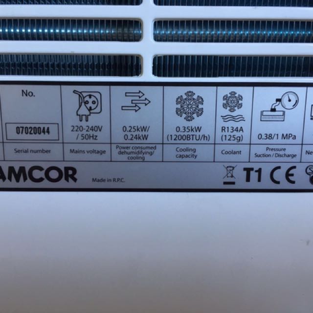 Amcor APC2000E（室內冷氣機), 家庭電器, 冷氣機及暖風機 - Carousell