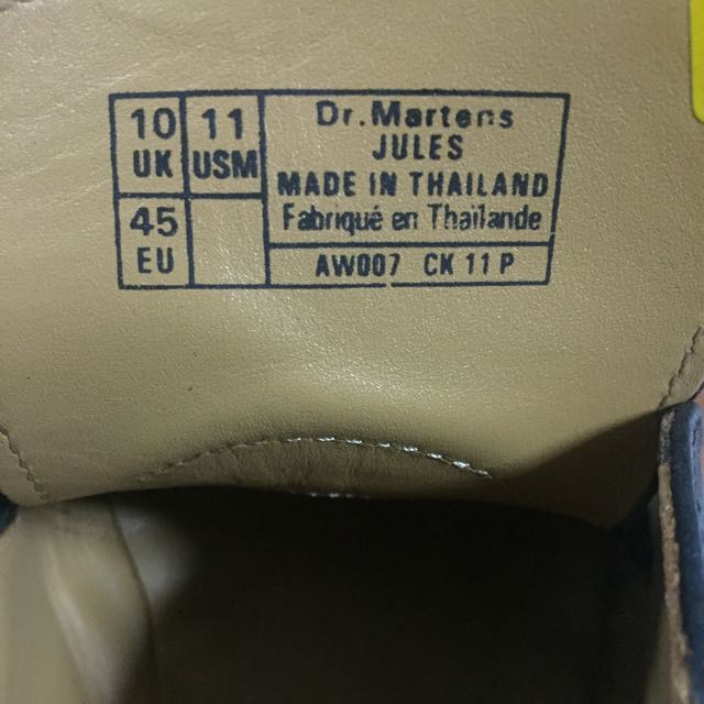Dr Martens Jules, Men's Fashion, Footwear, Dress Shoes on Carousell
