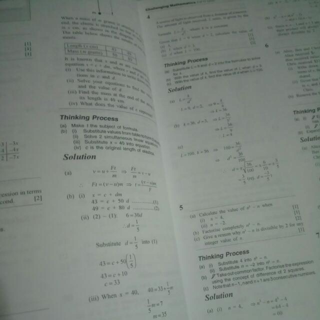 E-MATH O'LEVEL PRACTICE BOOK, Hobbies & Toys, Books & Magazines ...