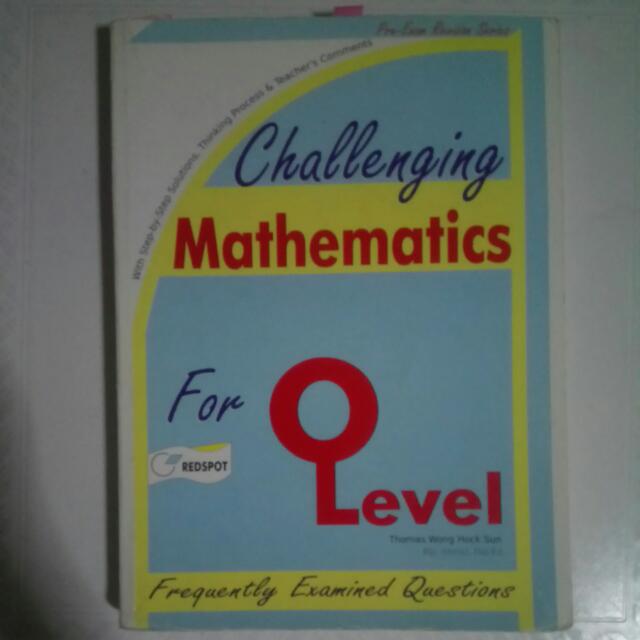 E-MATH O'LEVEL PRACTICE BOOK, Hobbies & Toys, Books & Magazines ...