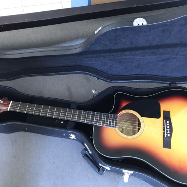 Fender Acoustic Guitar, Hobbies & Toys, Music & Media, Musical ...