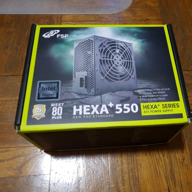 FSP Hexa+ 550w, Computers & Tech, Parts & Accessories, Computer Parts ...