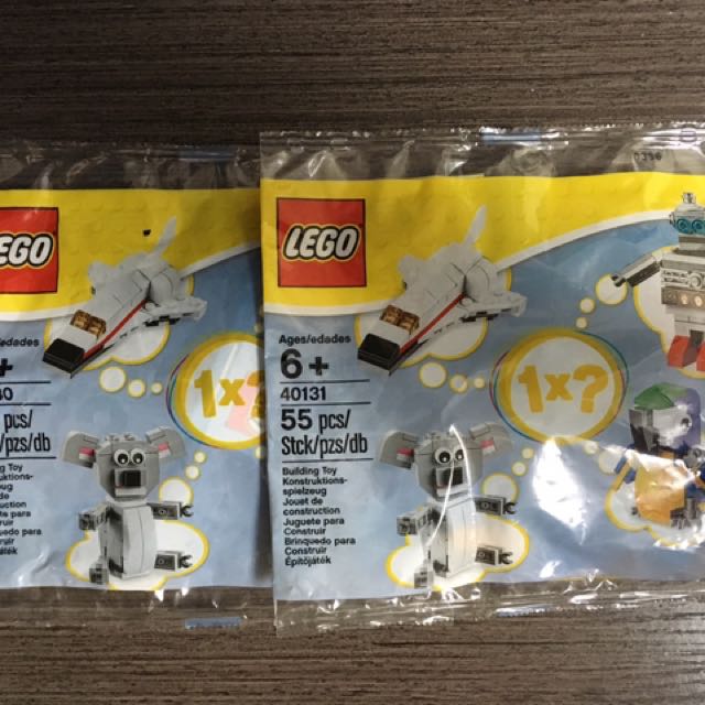 Lego 40131 + 40130 Parrot Polybag, 興趣及遊戲, 玩具 & 遊戲類 - Carousell