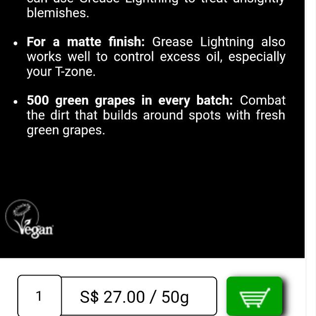 LUSH Grease Lightening, Beauty & Personal Care, Bath & Body, Body Care ...