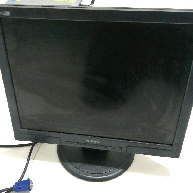 Philips LCD Monitor, Computers & Tech, Parts & Accessories, Monitor ...
