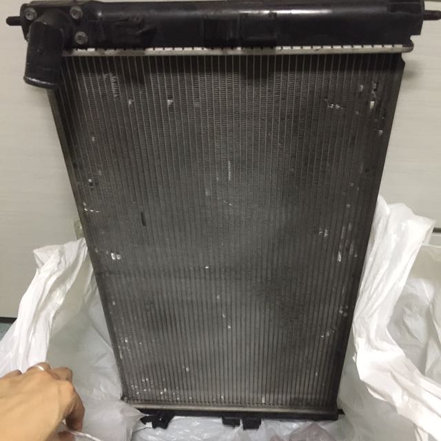 Used Stock Lancer Ex 2.0 Radiator, Car Accessories on Carousell