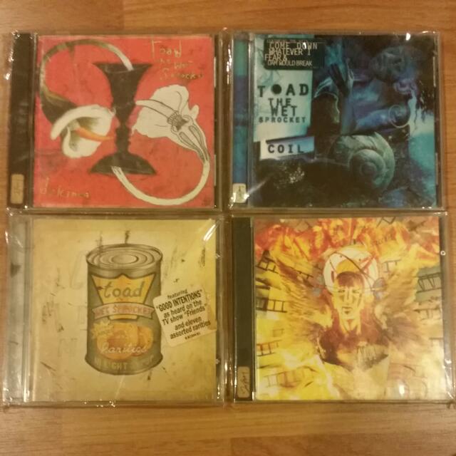 CD Lot Toad The Wet Sprocket - 4 Albums, Hobbies & Toys, Music & Media ...