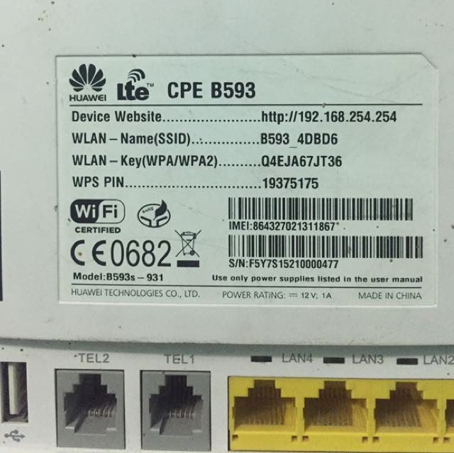 Globe LTE Modem WiFi, Computers & Tech, Parts & Accessories, Networking ...