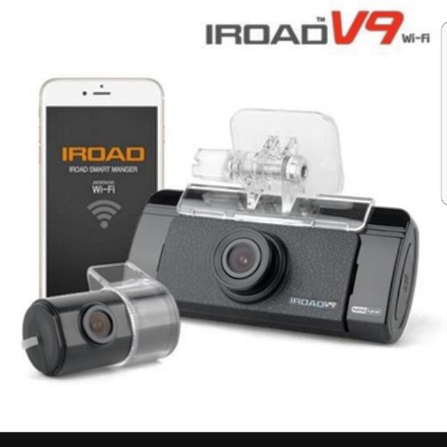IROAD V9 Dash Cam 16GB Wifi Car Video Recorder, Photography, Video ...