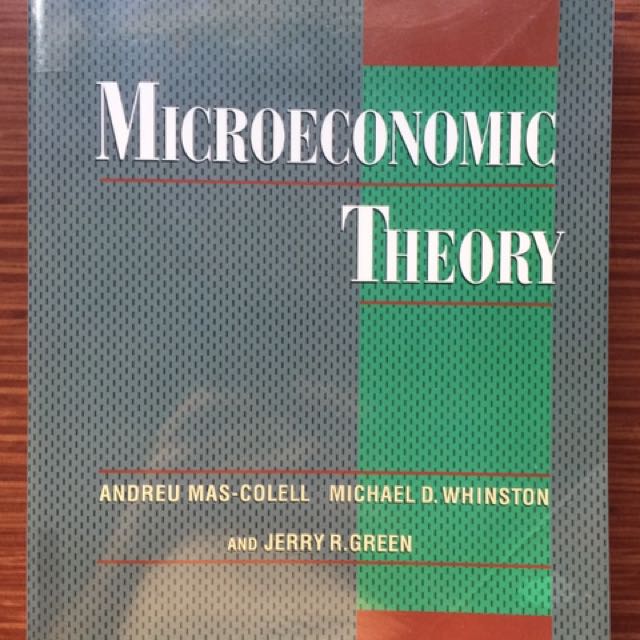Microeconomic Theory, Hobbies & Toys, Books & Magazines, Fiction & Non-Fiction on Carousell