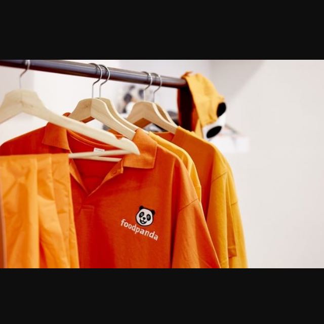 Foodpanda Uniform, Men's Fashion, Tops & Sets, Formal Shirts on Carousell