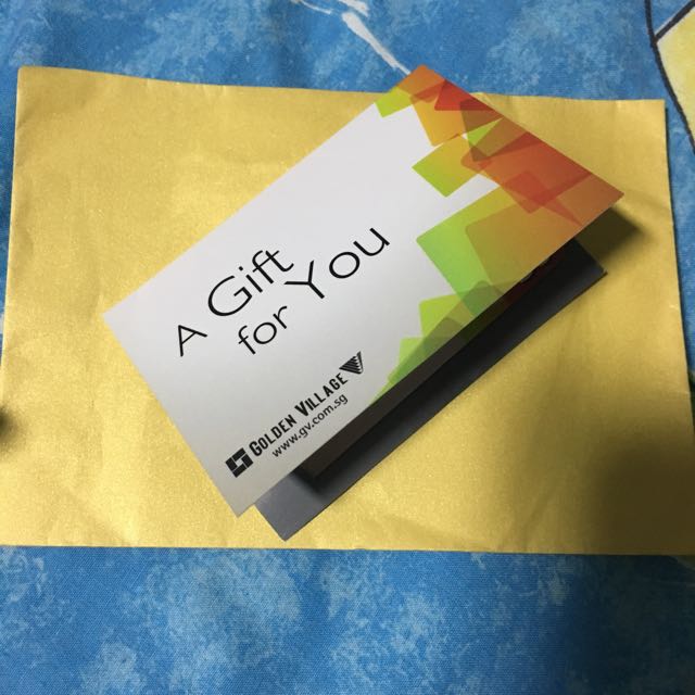 Golden Village ONE Card, Tickets & Vouchers, Vouchers on Carousell