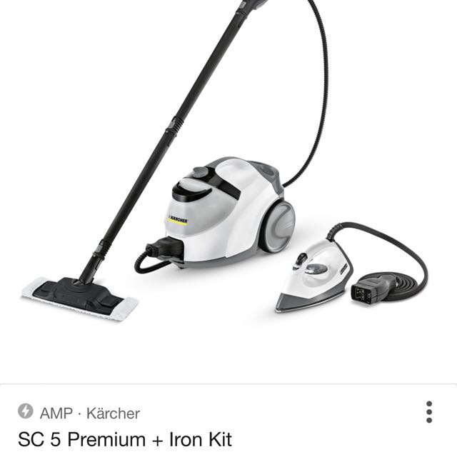 Karcher SC5 Steam Cleaner + Iron Kit, TV & Home Appliances, Vacuum ...