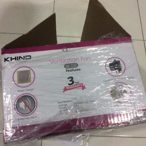 Khind Ventilation Fan, TV & Home Appliances, Kitchen Appliances ...