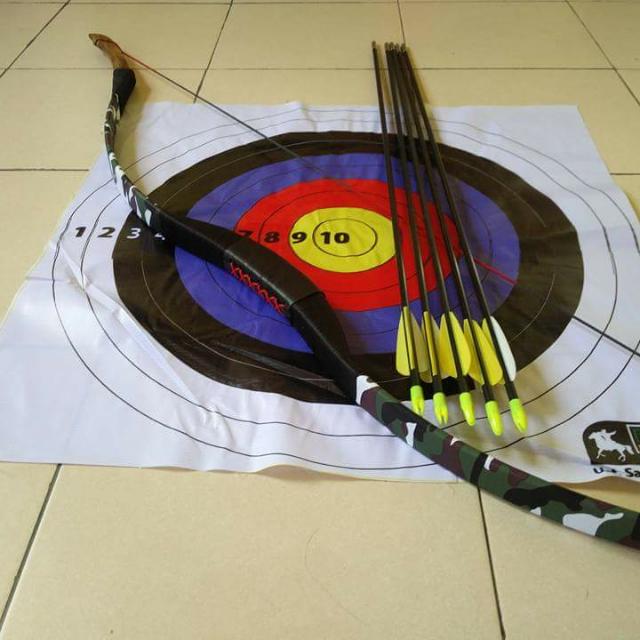 Set Memanah Tradisional Mampu Milik, Sports Equipment, Sports & Games ...