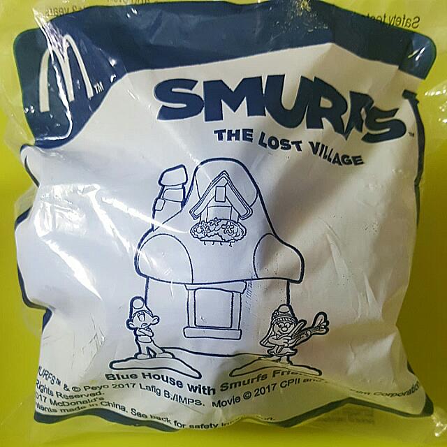 Smurfs The Lost Village - Blue House With Smurfs Friends., Hobbies ...