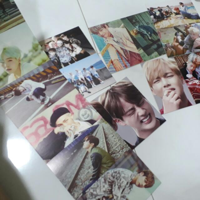 Unofficial BTS postcards, Hobbies & Toys, Memorabilia & Collectibles, K ...