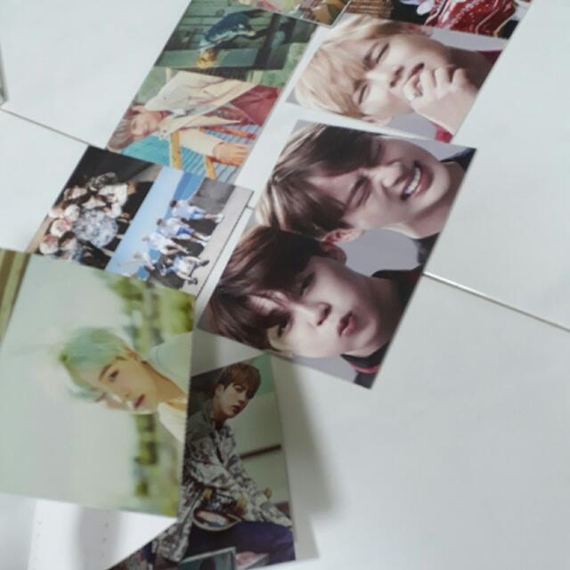 Unofficial BTS postcards, Hobbies & Toys, Memorabilia & Collectibles, K ...