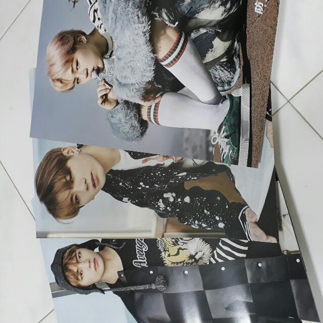 Unofficial YNWA BTS poster, Hobbies & Toys, Memorabilia & Collectibles ...