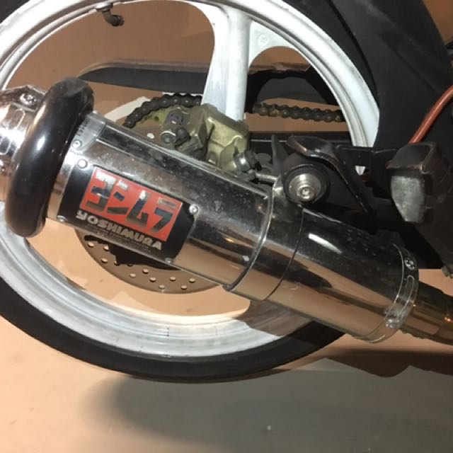 white racing boy rcb 3 spoke / batang rim, Motorcycles, Motorcycle ...