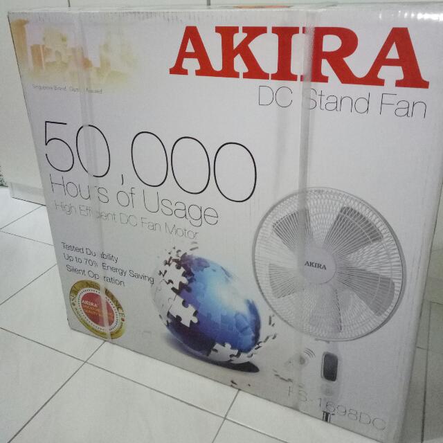 AKIRA stand Fan With Remote (Nego), Furniture & Home Living, Lighting ...