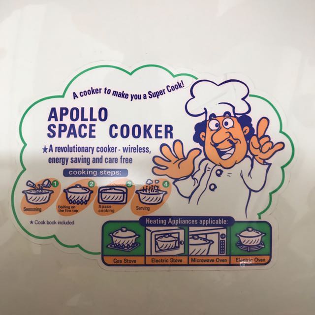 Apollo space Cooker, TV & Home Appliances, Kitchen Appliances, Cookers ...
