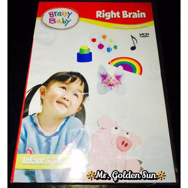 Brainy Baby VCD: Right Brain, Hobbies & Toys, Music & Media, Music ...
