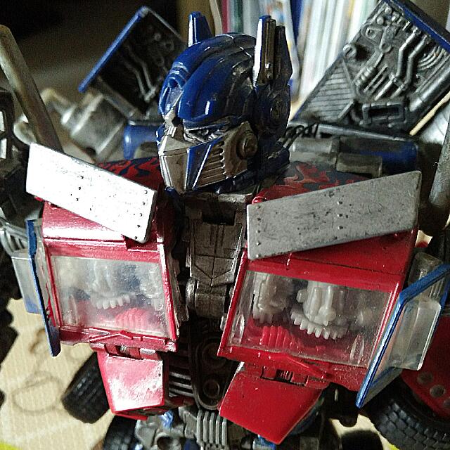 Optimus Prime ROTF (Custom) Leader Class, Hobbies & Toys, Toys & Games ...