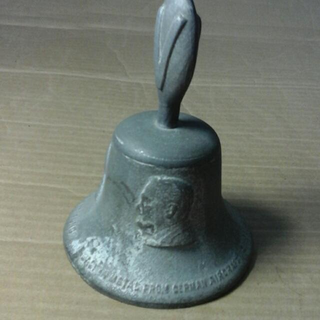 WW2 Raf Benevolent fund Victory Bell, Hobbies & Toys, Memorabilia ...