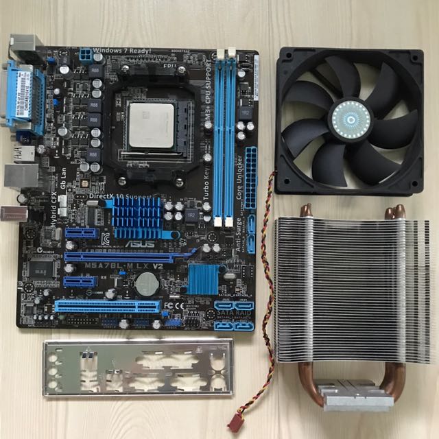 AM3+ Motherboard + CPU + Xigmatek Tower Cooler + DDR3 RAM, Computers ...