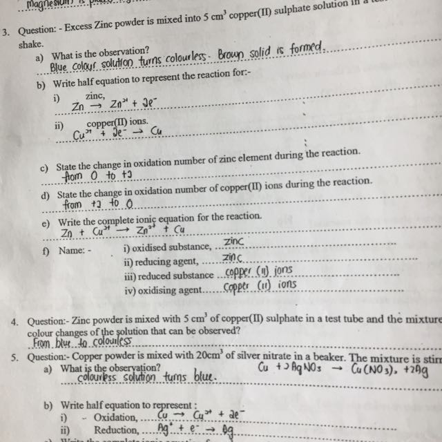 Chemistry Notes Form 4 & Form 5 By Mr Sai Mum, Hobbies & Toys, Books ...