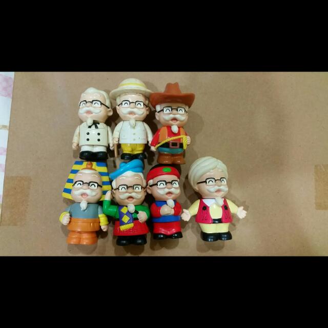 Colonel Sanders KFC Figurines / Toys, Hobbies & Toys, Toys & Games on ...