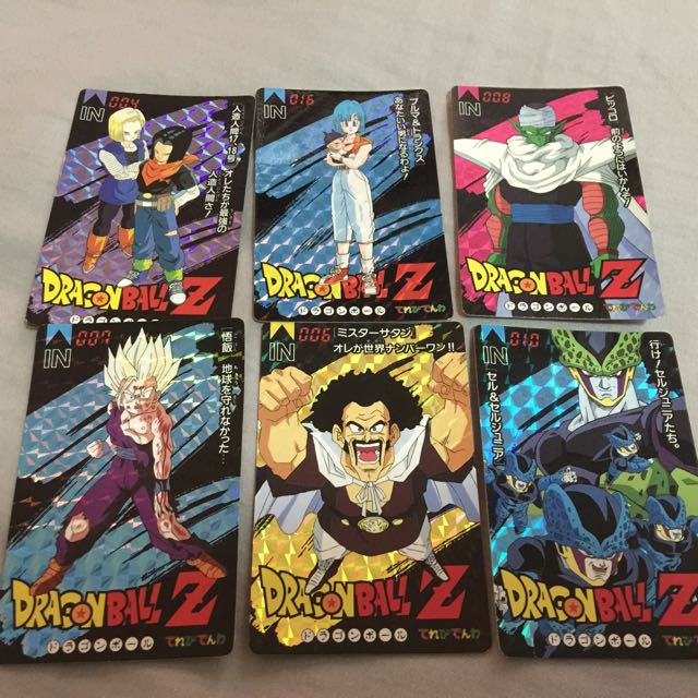 Dragonball Cards, Toys & Games, Board Games & Cards on Carousell