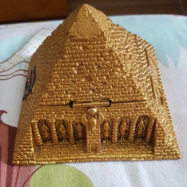 Egypt Pyramid Trinket Box, Furniture & Home Living, Home Improvement ...