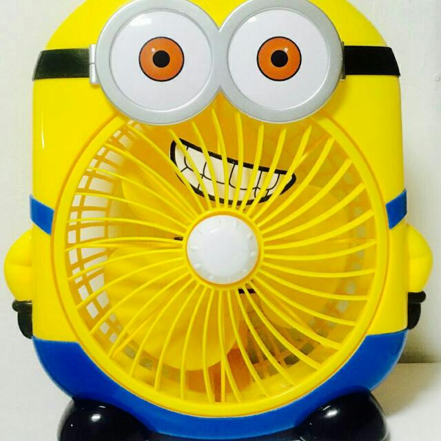 Minion Table Fan, Furniture & Home Living, Furniture, Tables & Sets on ...