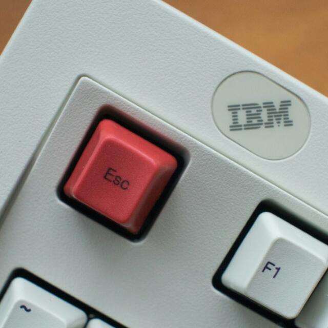 Model M Red Escape Keycap, Electronics, Computer Parts & Accessories on ...