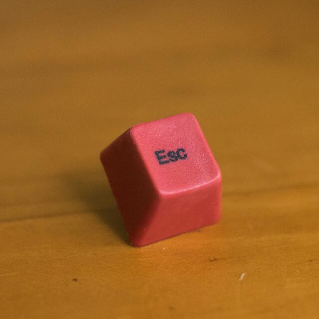 Model M Red Escape Keycap, Electronics, Computer Parts & Accessories on ...