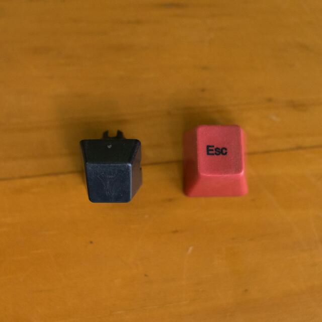 Model M Red Escape Keycap, Electronics, Computer Parts & Accessories on ...