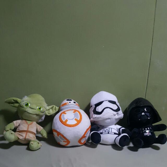 Star Wars Plushies, Hobbies & Toys, Toys & Games on Carousell