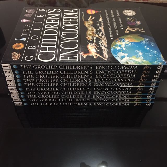 The Grolier Children's Encyclopedia, Hobbies & Toys, Books & Magazines ...