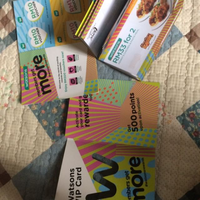 Voucher Watson, Tickets & Vouchers, Vouchers on Carousell