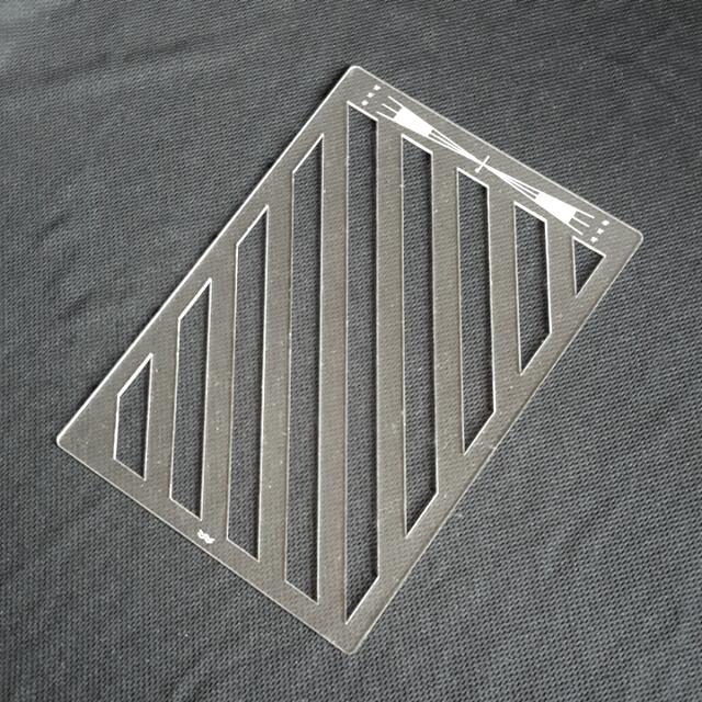 Calligraphy Copperplate Grid Template Ruler, Hobbies & Toys, Stationery ...