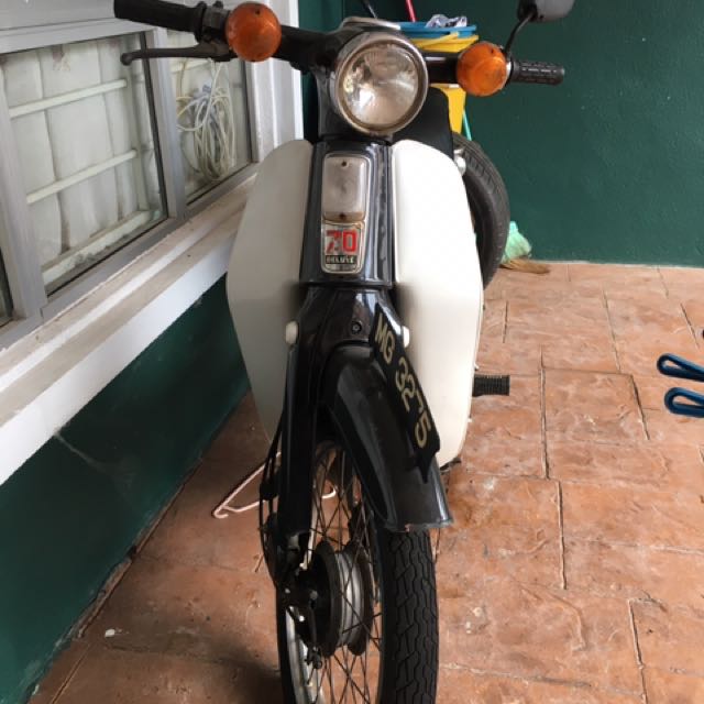 Honda c70 1977, Motorbikes on Carousell